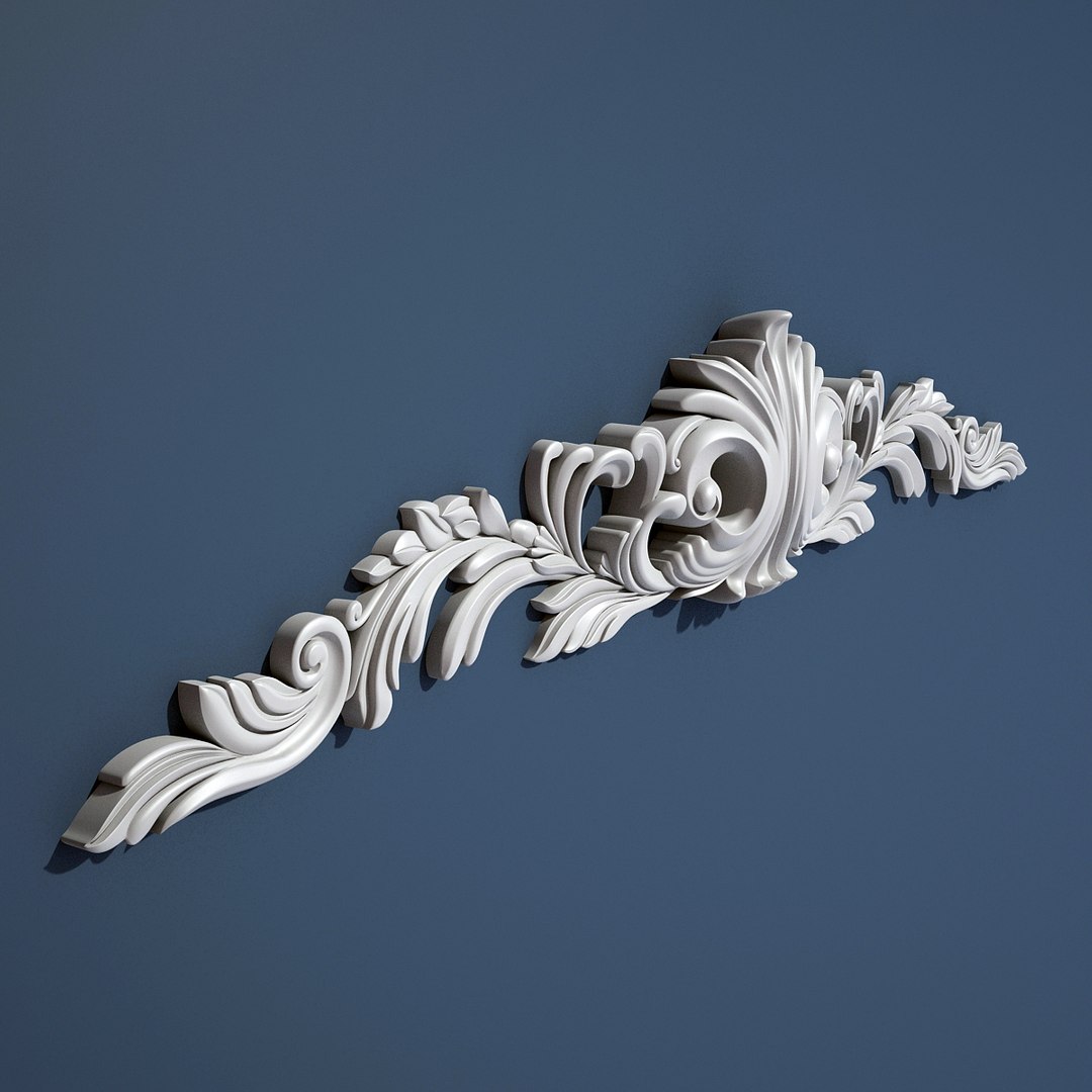 Classical Cartouche 3d 3ds