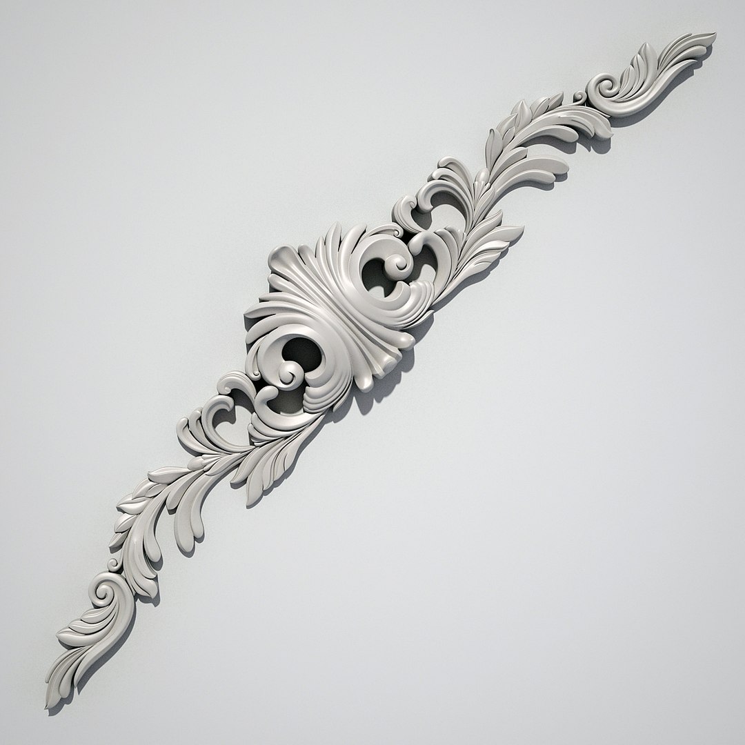 Classical Cartouche 3d 3ds