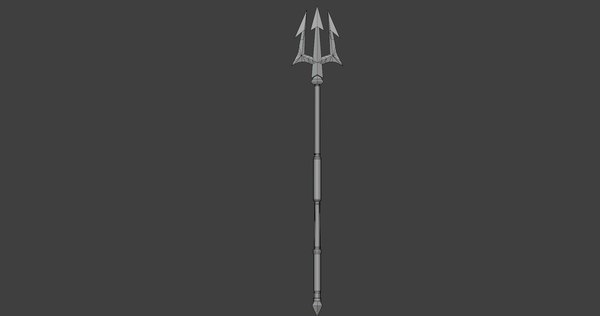Trident Medieval Weapon PBR 3D - TurboSquid 1830409