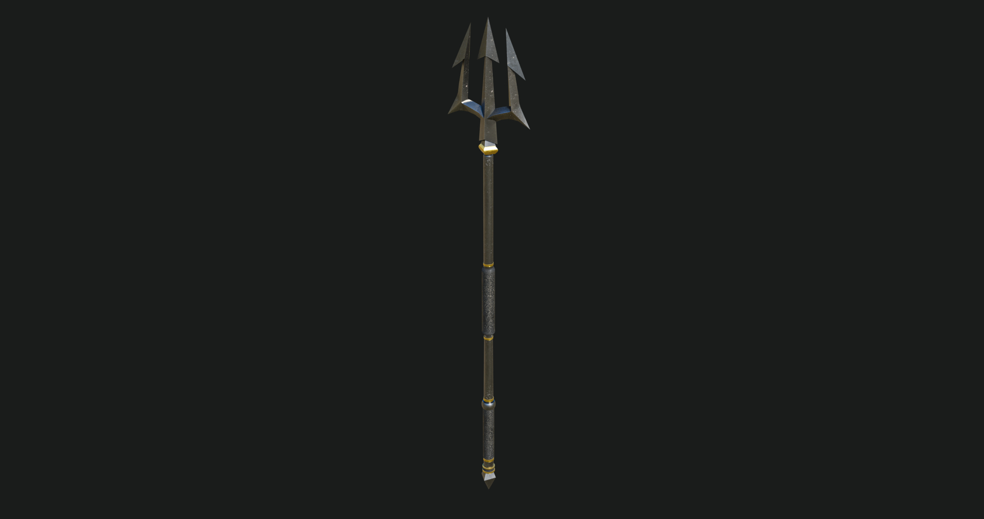 三叉戟中世纪武器3D模型 - TurboSquid 1830409