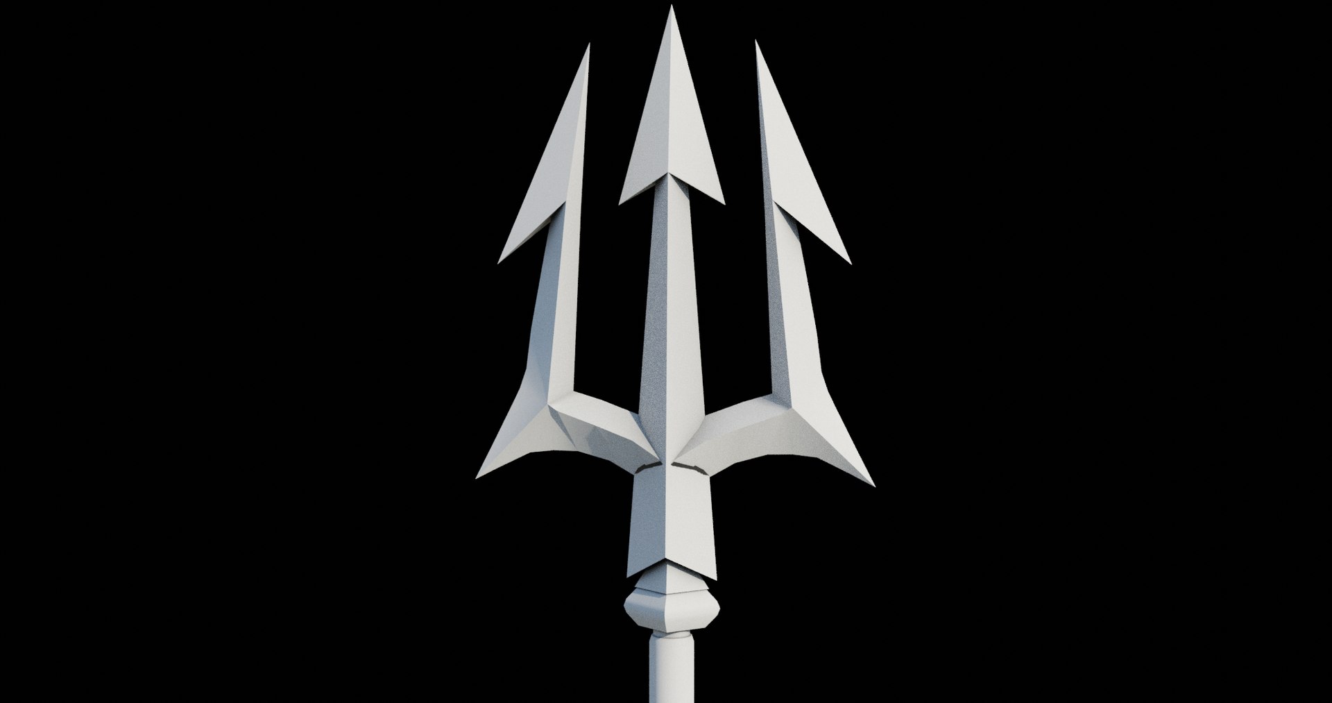 Trident Medieval Weapon PBR 3D - TurboSquid 1830409
