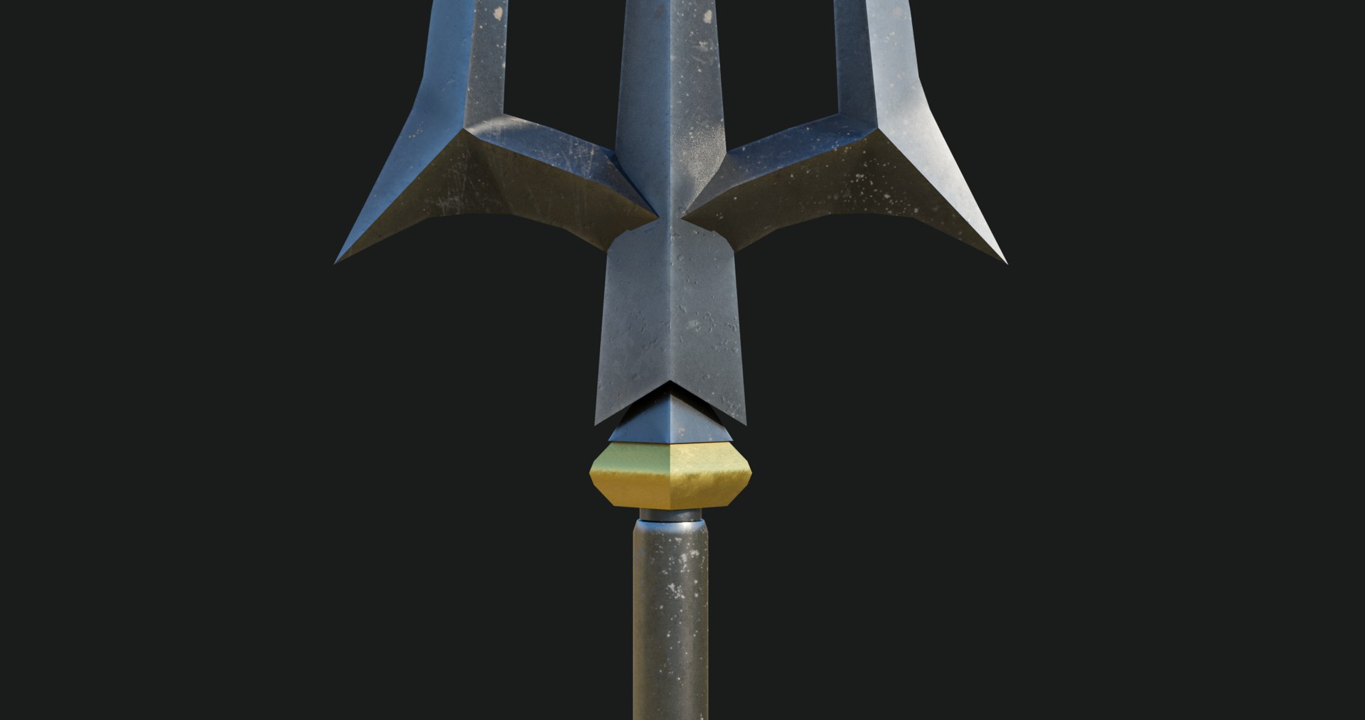 Trident Medieval Weapon PBR 3D - TurboSquid 1830409