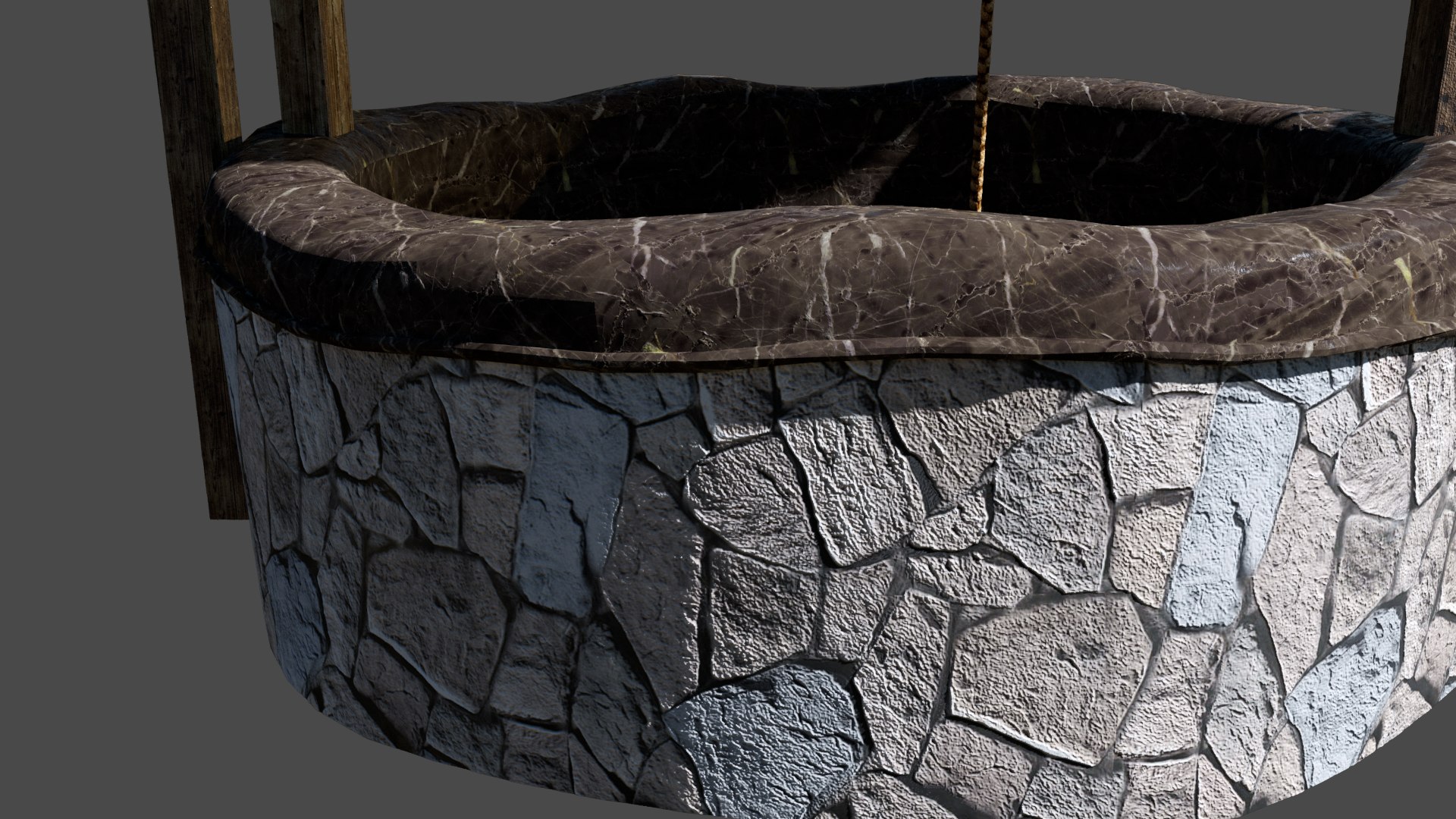 Well 3D model - TurboSquid 2040579