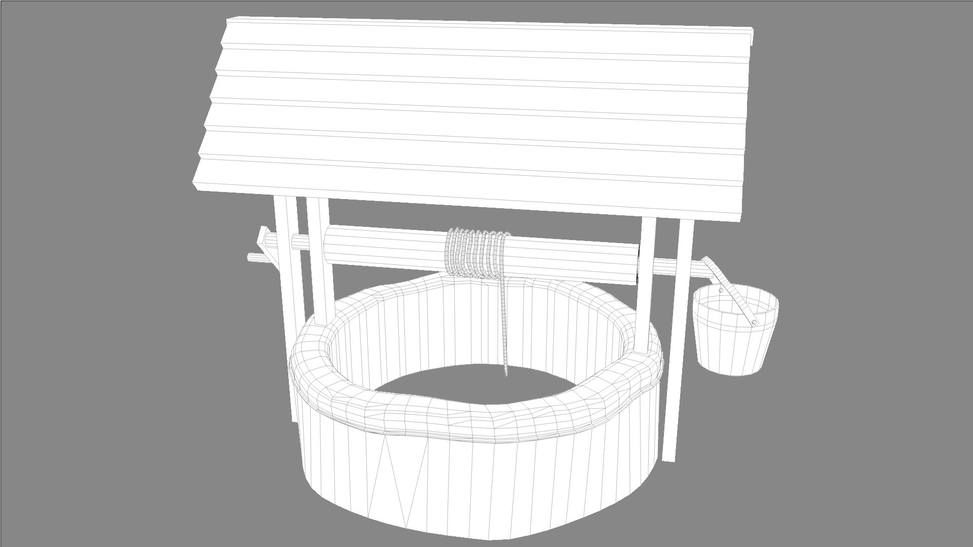 Well 3D model - TurboSquid 2040579