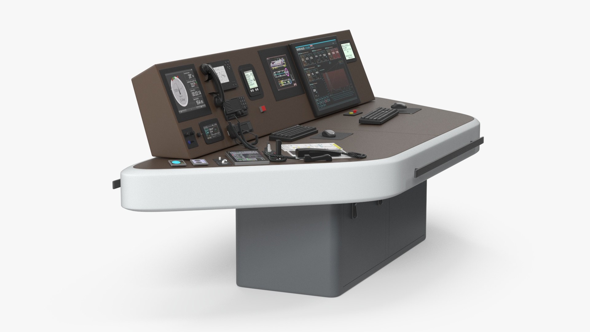 3D Military Control Station Model - TurboSquid 2229948