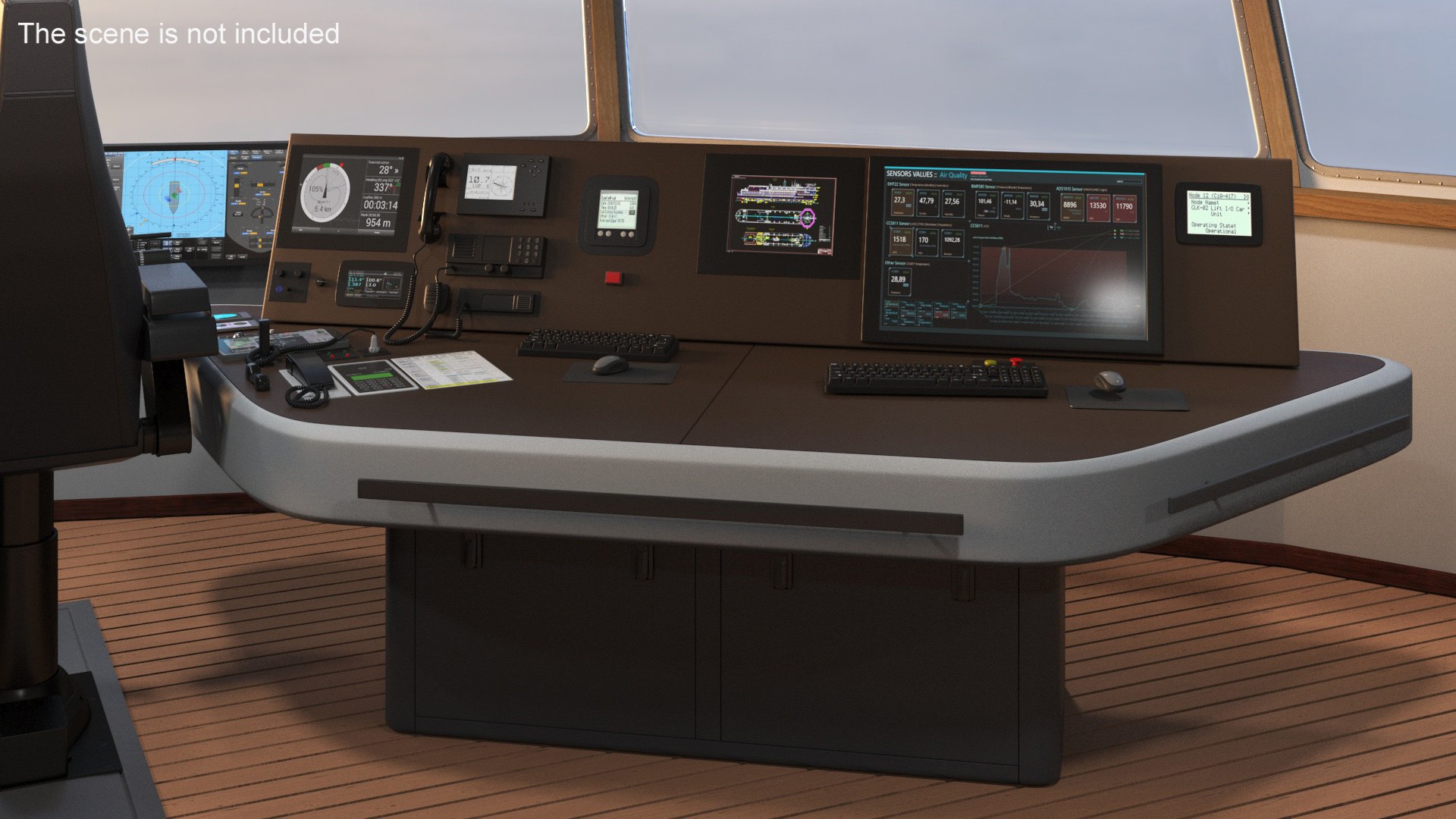 3D Military Control Station Model - TurboSquid 2229948