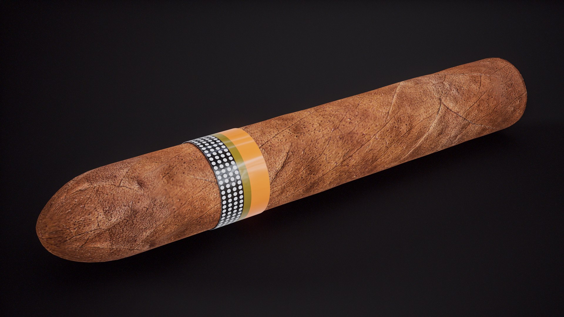 Cigar PBR 3D - TurboSquid 2111078