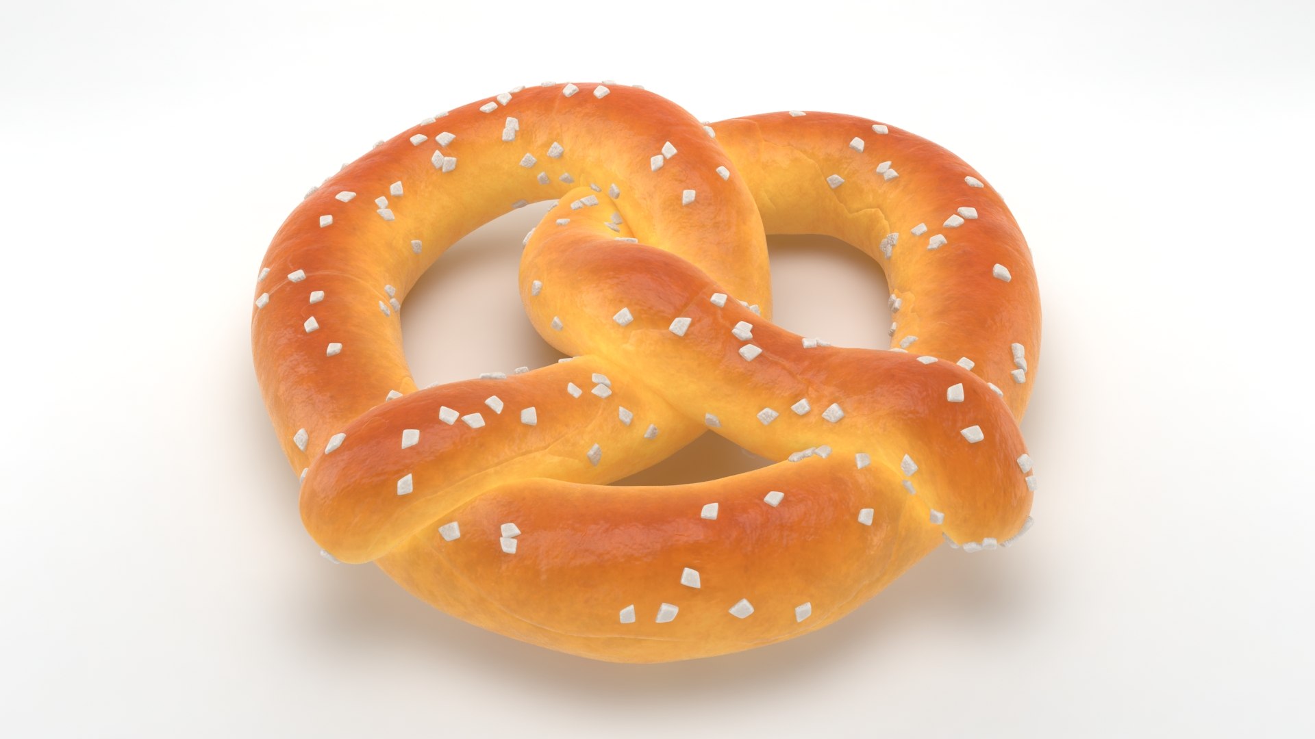 Pretzel 3D Model - TurboSquid 2007503
