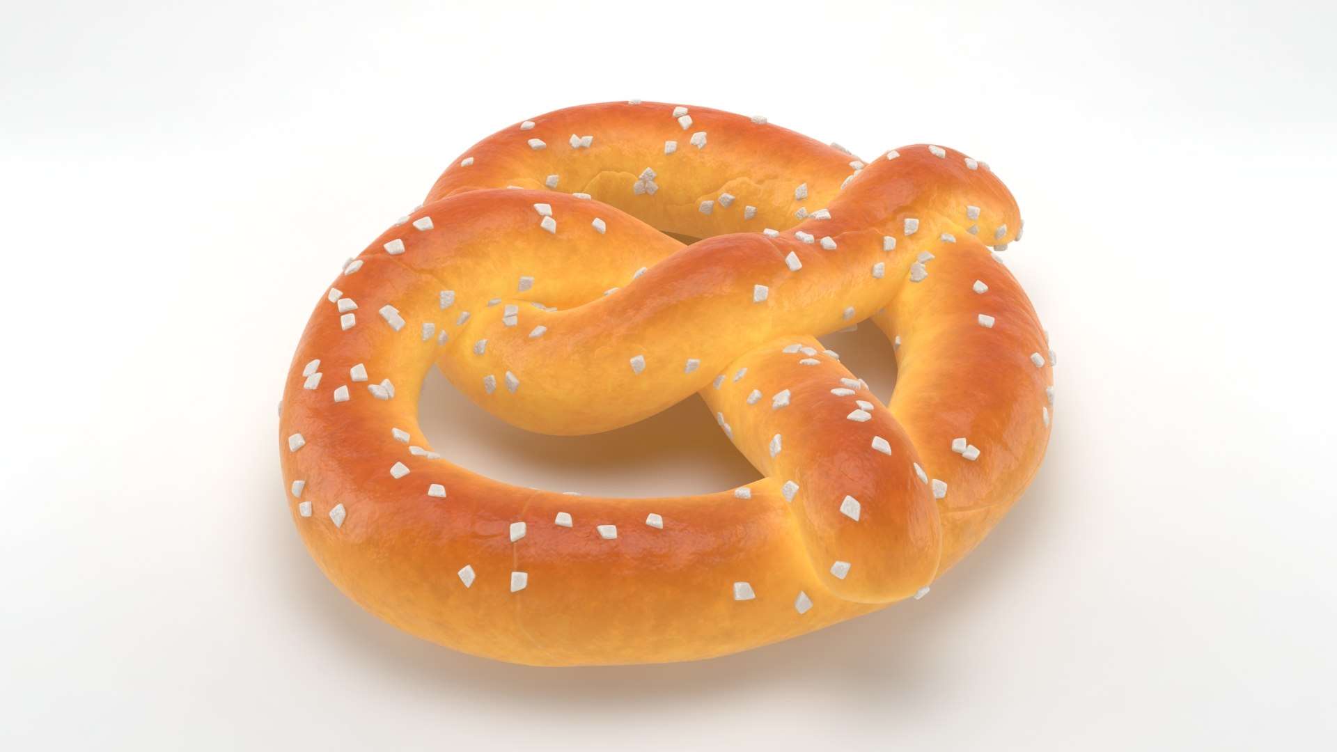 Pretzel 3D Model - TurboSquid 2007503