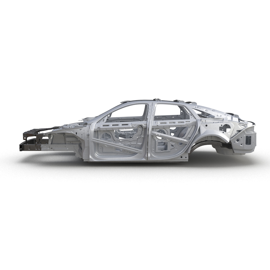 Car frame 4 rigged model - TurboSquid 1508317