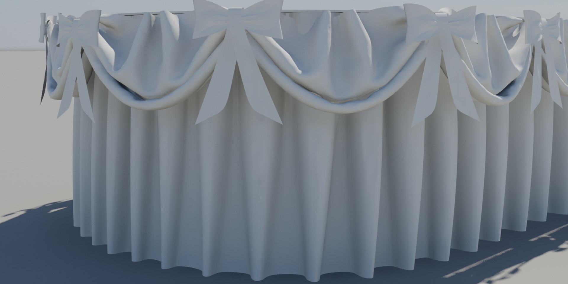 3d Table Cloth Model