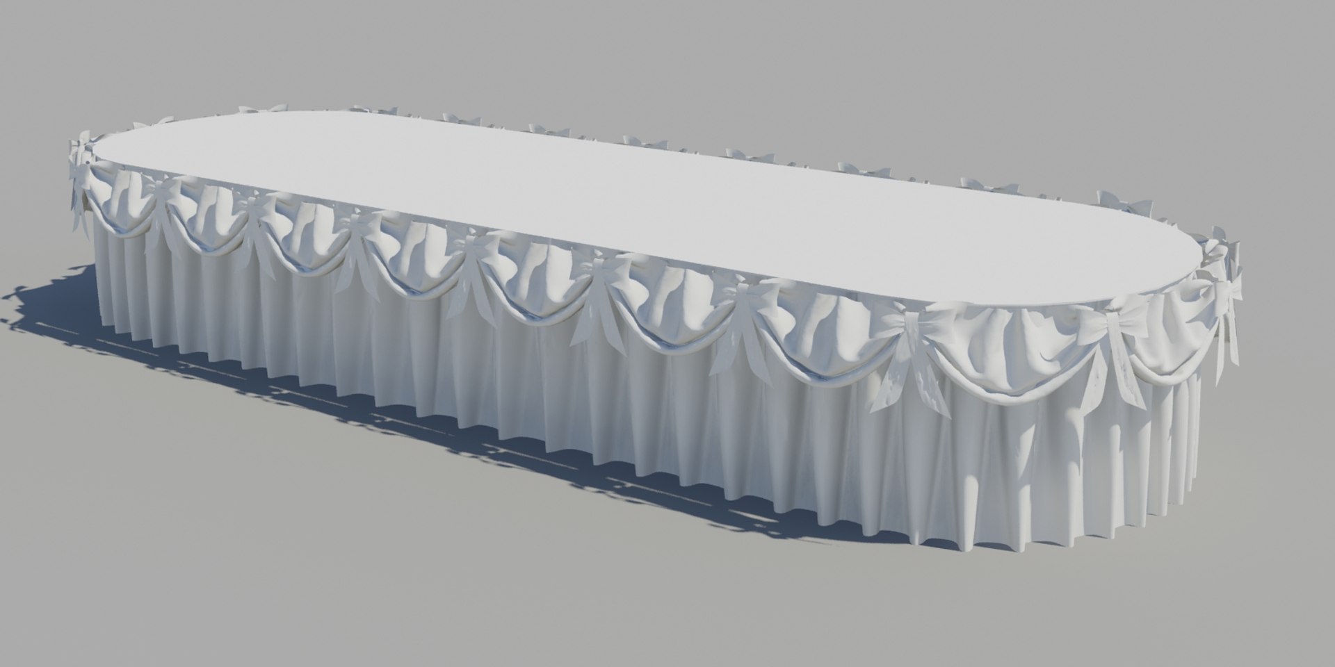 3d Table Cloth Model