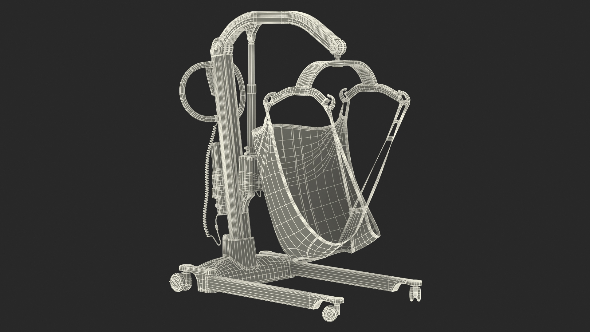 3D patient lift sling model - TurboSquid 1658010