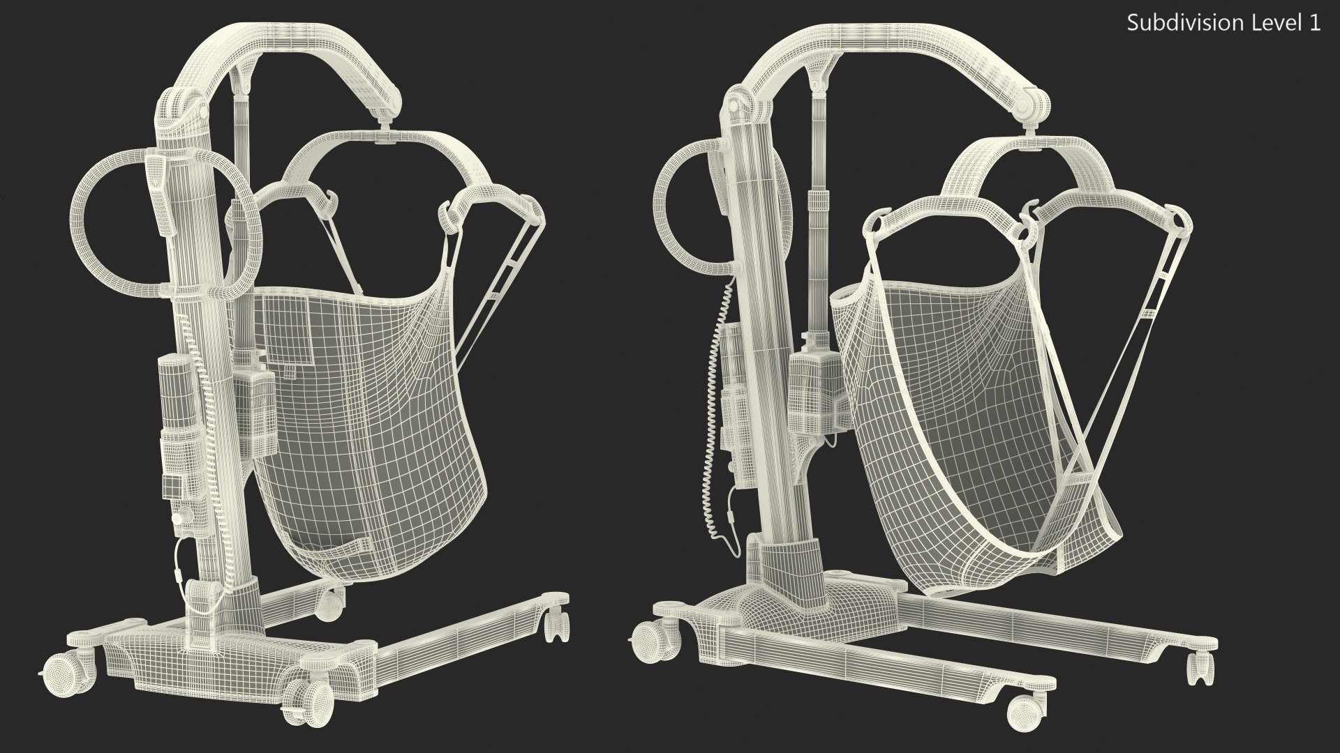 3D patient lift sling model - TurboSquid 1658010
