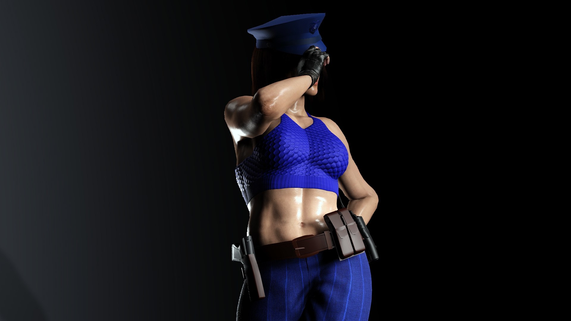 Female Police Officer 3D Model - TurboSquid 2351402
