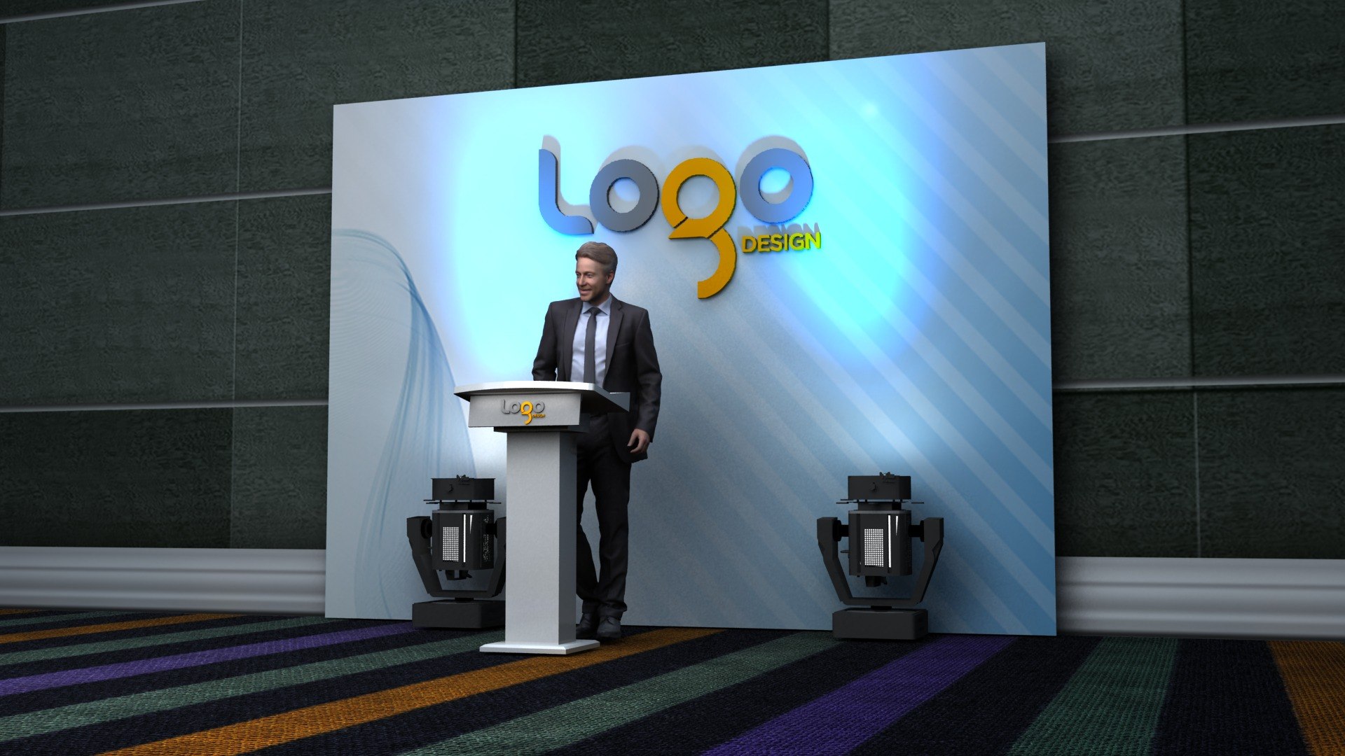 Lectern - 6 Types 3D Model - TurboSquid 1979495