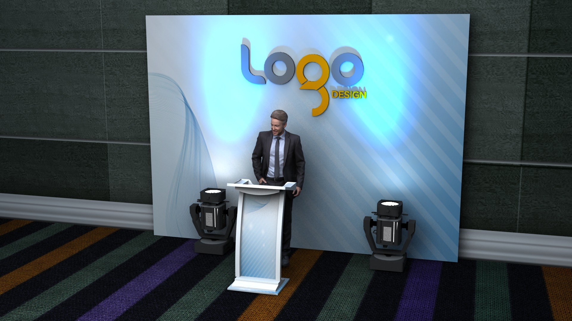 Lectern - 6 Types 3D Model - TurboSquid 1979495