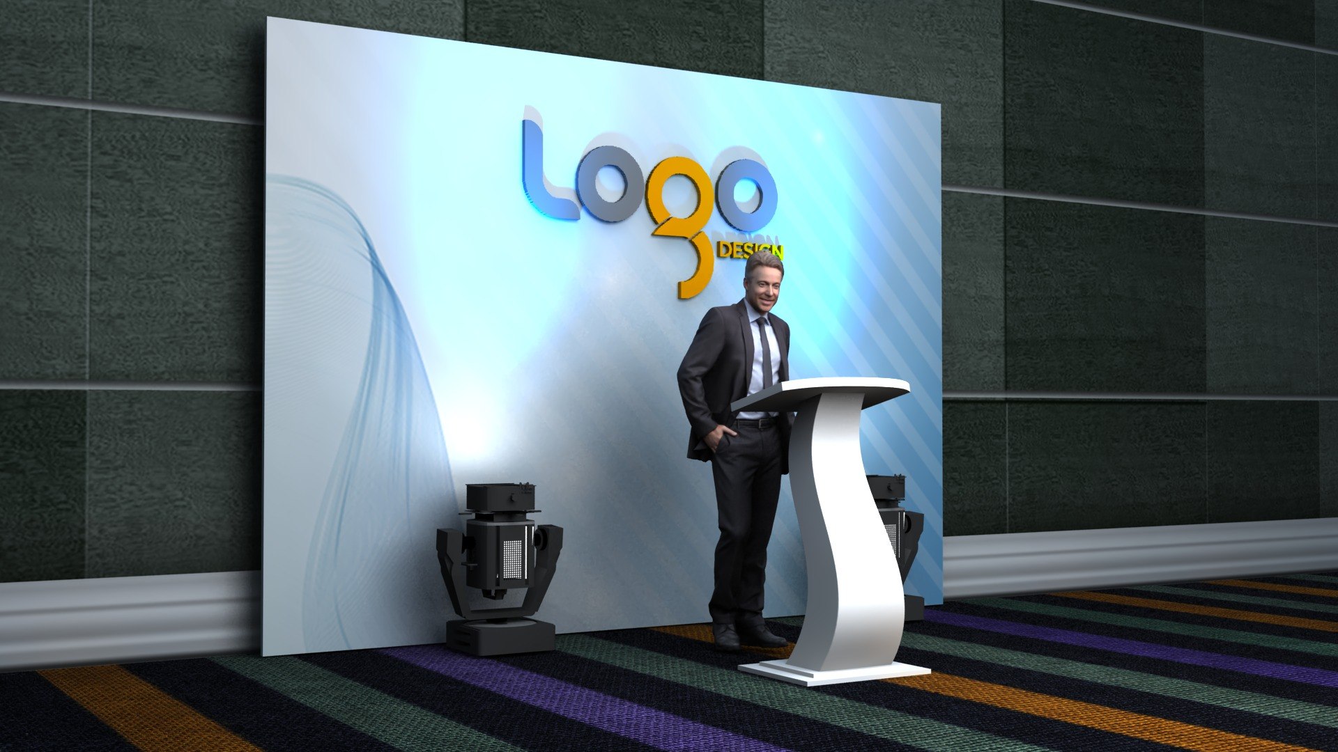 Lectern - 6 Types 3D Model - TurboSquid 1979495