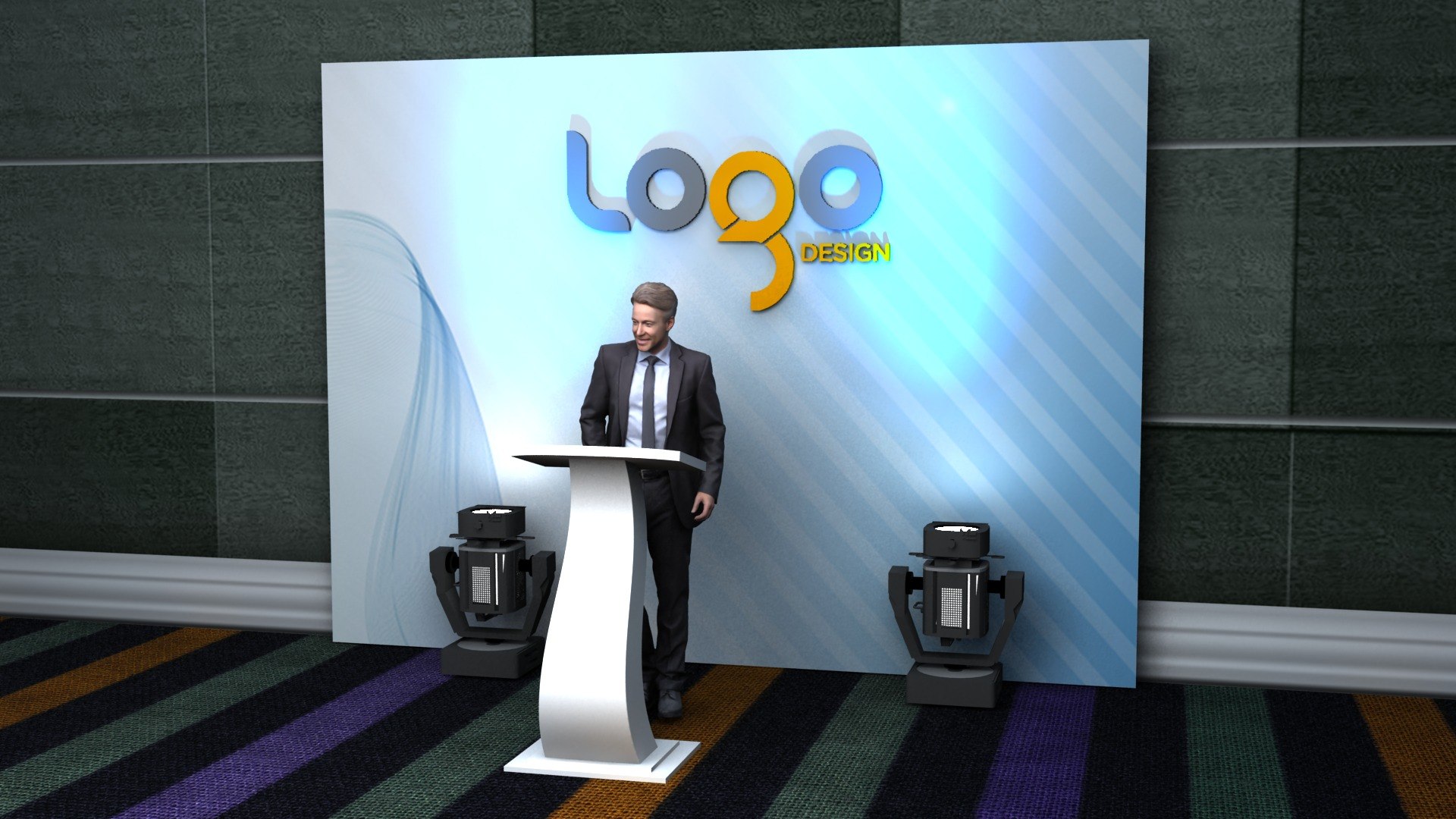 Lectern - 6 Types 3D Model - TurboSquid 1979495