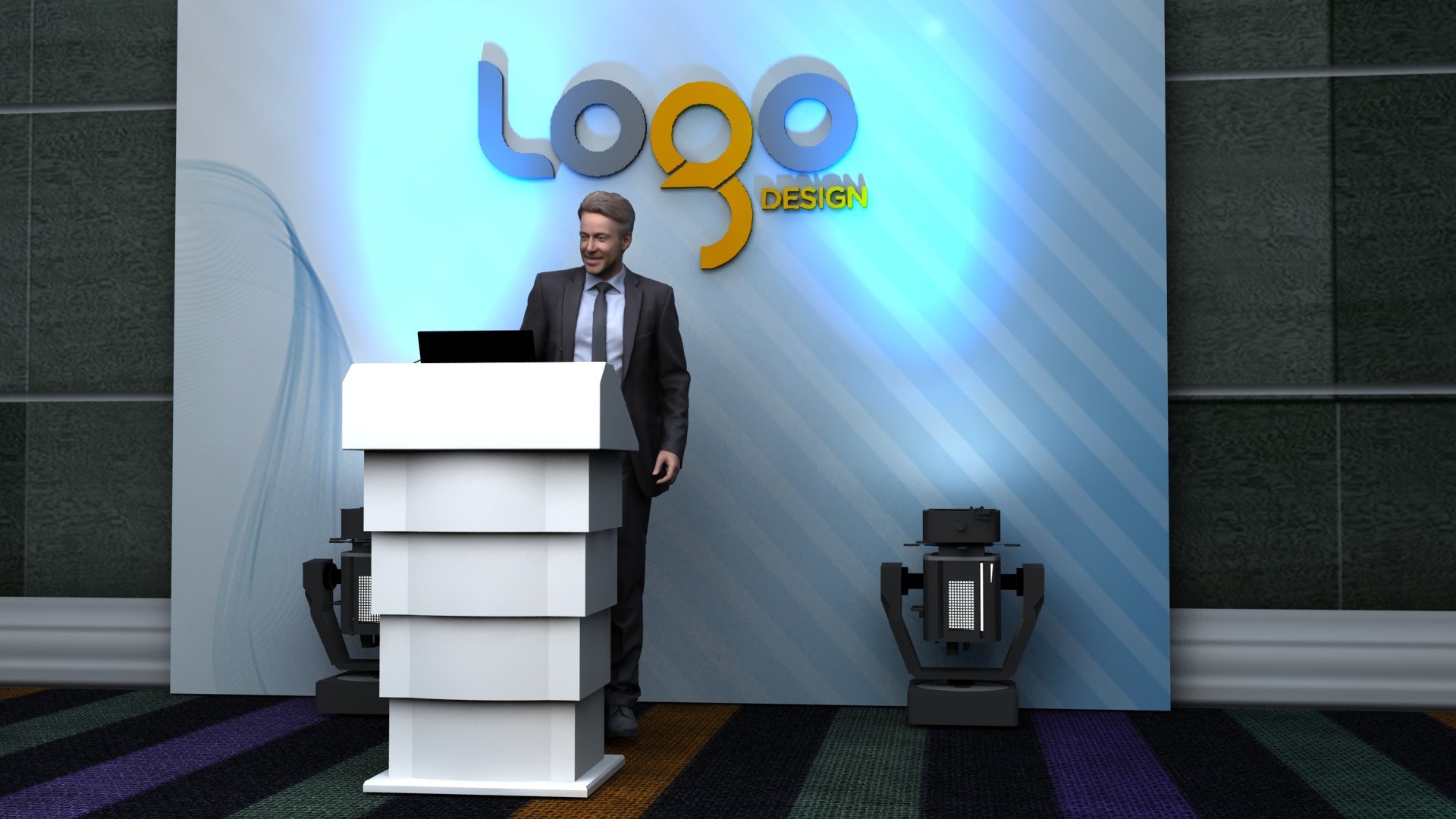 Lectern - 6 Types 3D Model - TurboSquid 1979495