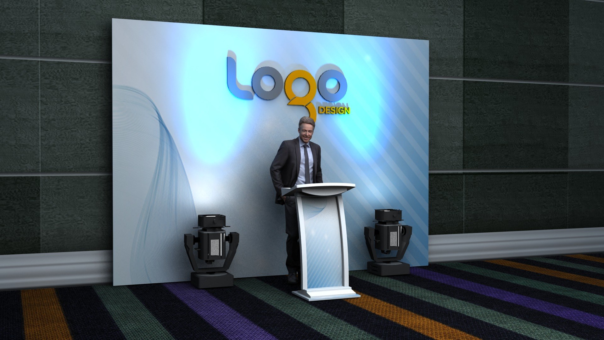 Lectern - 6 Types 3D Model - TurboSquid 1979495