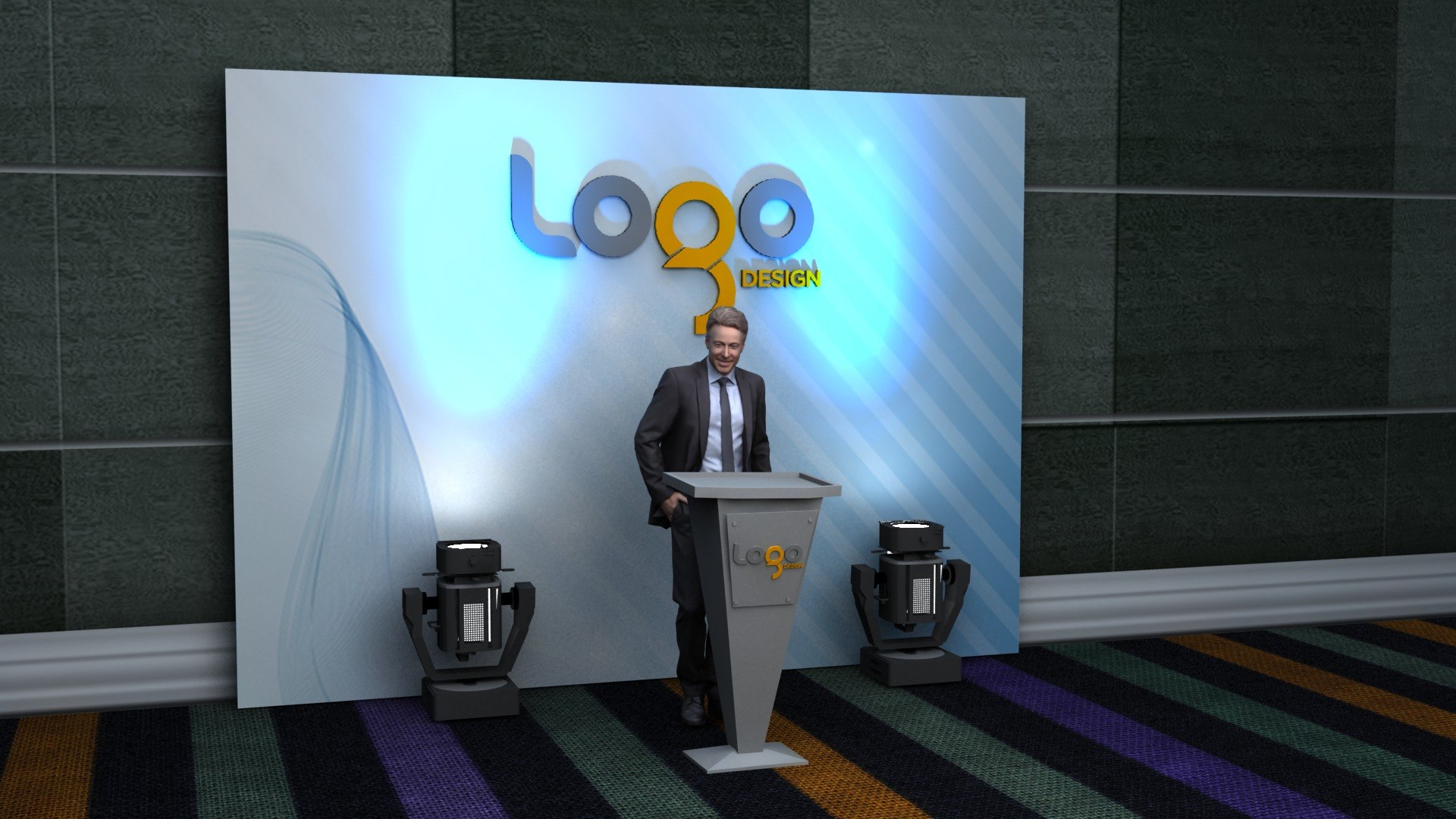 Lectern - 6 Types 3D Model - TurboSquid 1979495