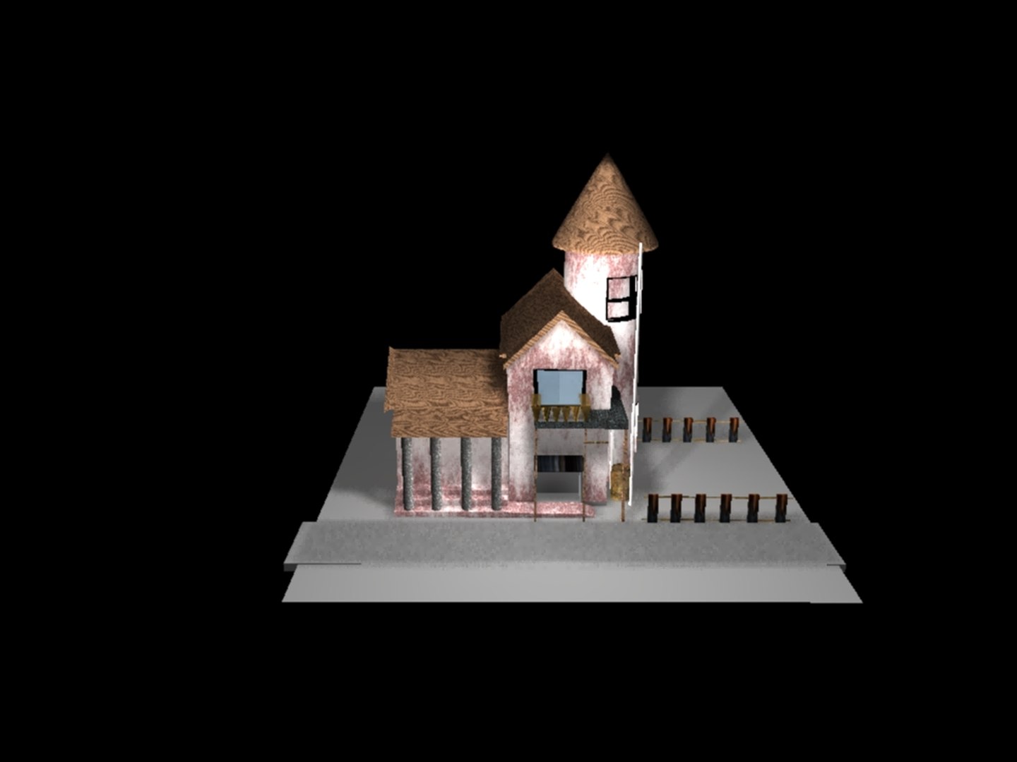Simple Castle 3d Ma