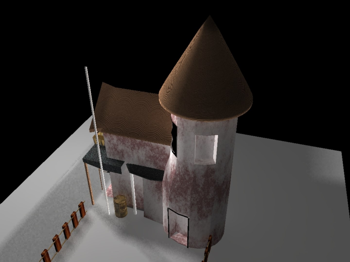 Simple Castle 3d Ma