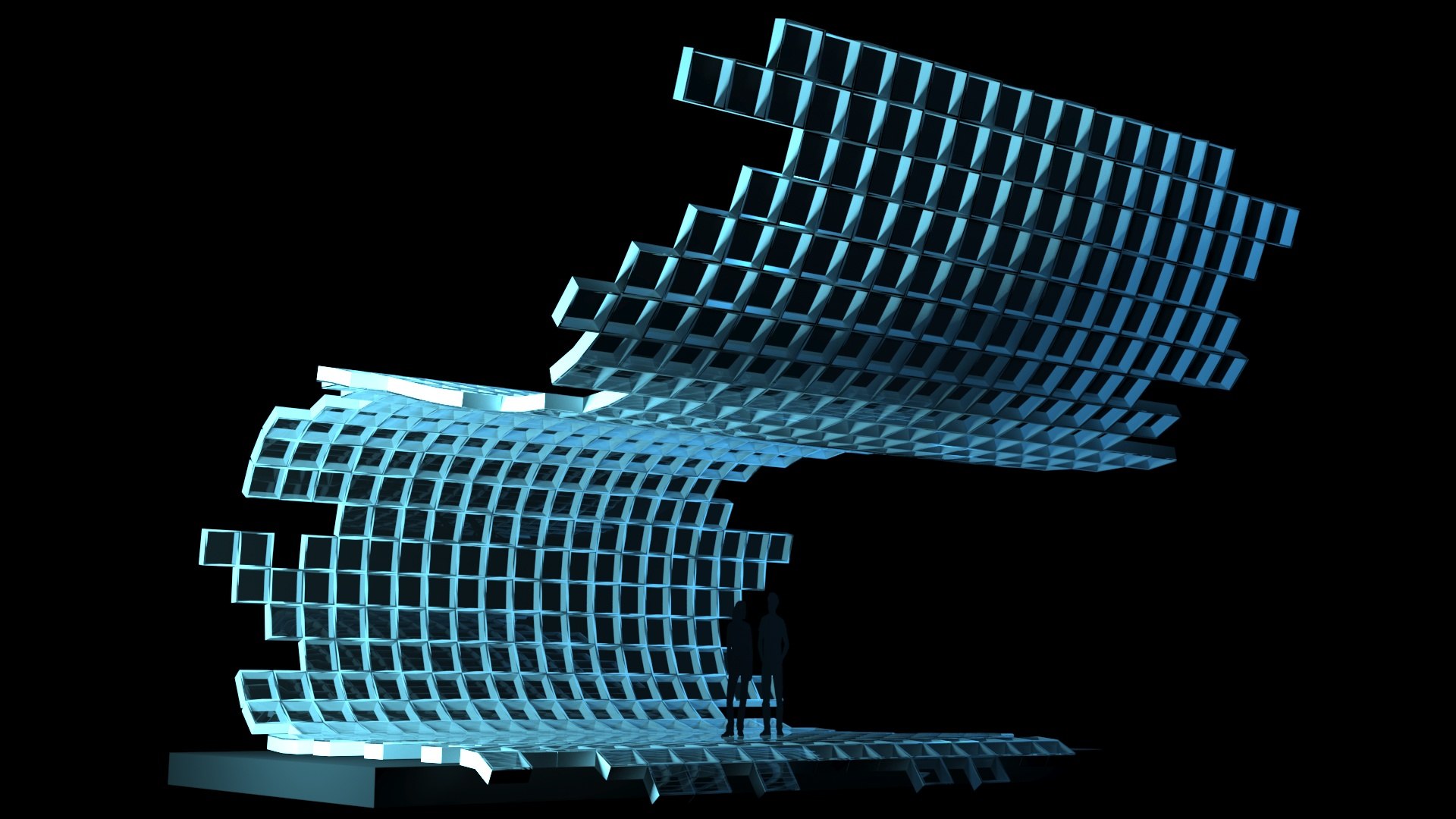 3D VR Mesh Stage Concept - TurboSquid 1829779