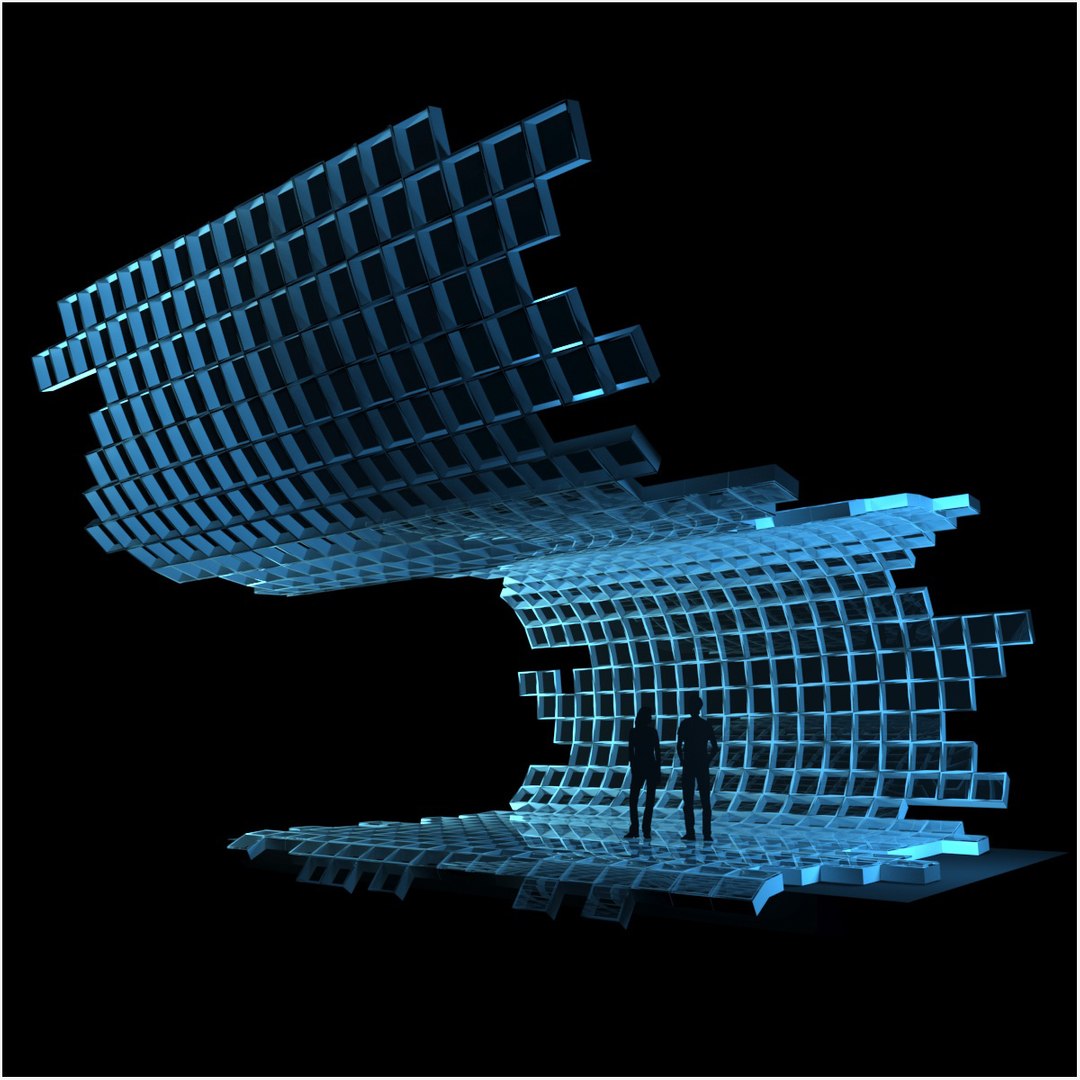 3D VR Mesh Stage Concept - TurboSquid 1829779