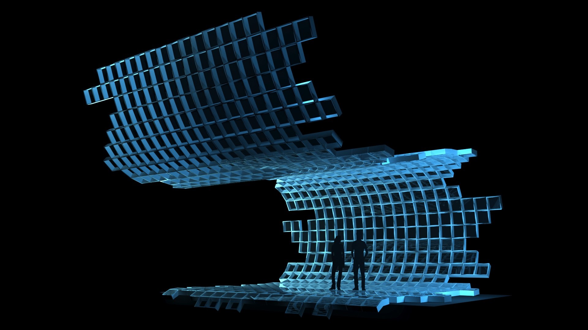 3D VR Mesh Stage Concept - TurboSquid 1829779