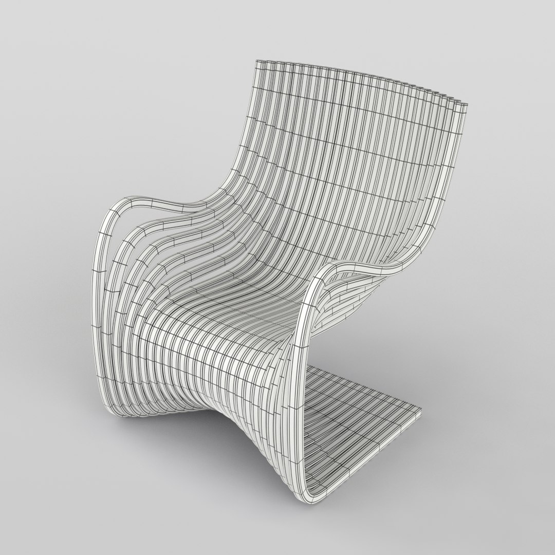 Piegatto Pipo Chair Model - TurboSquid 1158292