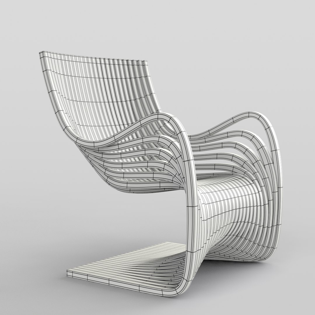 Piegatto Pipo Chair Model - TurboSquid 1158292