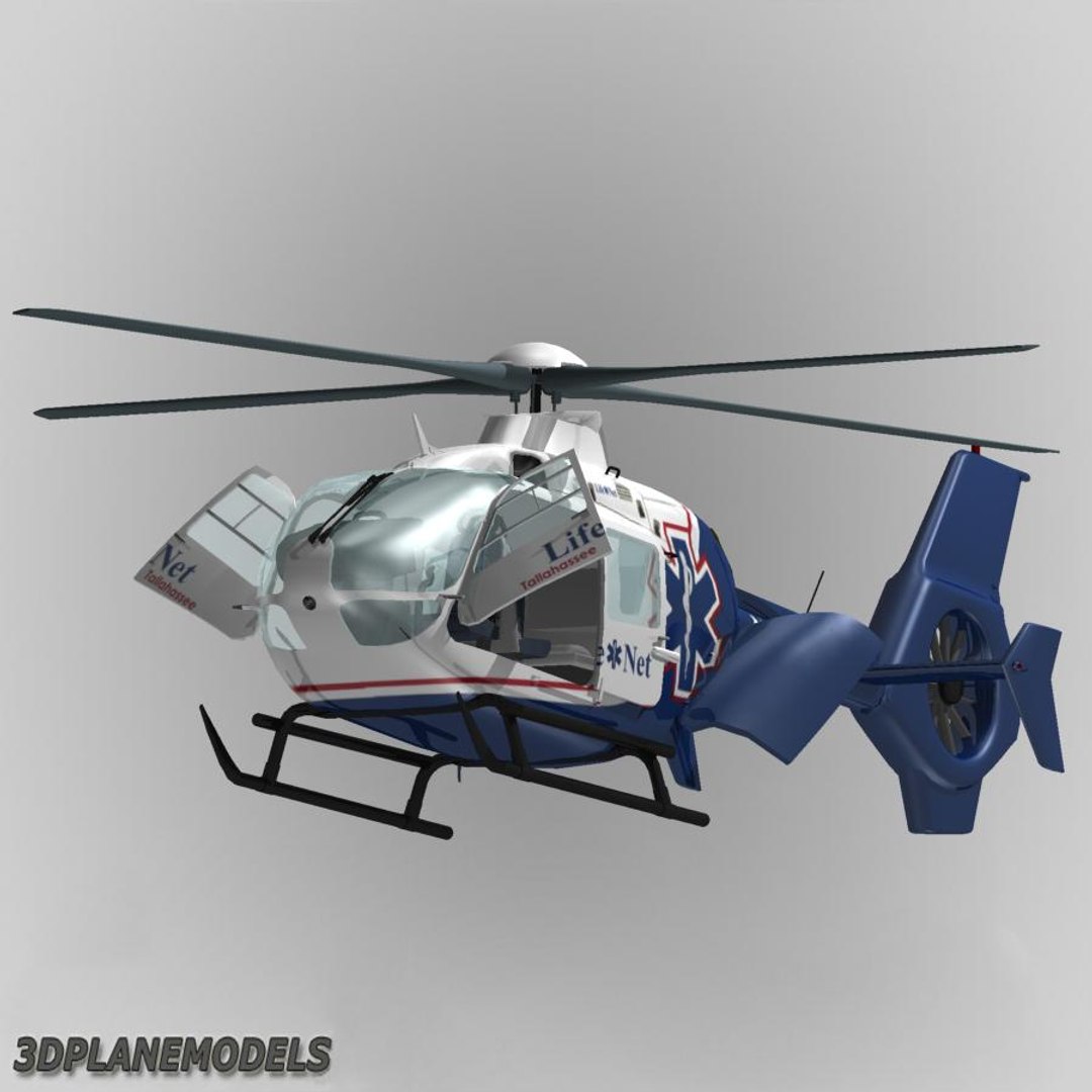 3dsmax Eurocopter Ec-135 Life Net