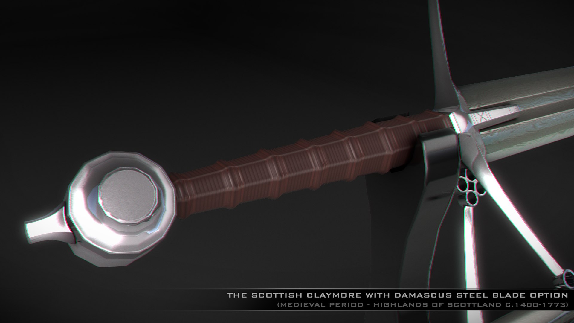 3d Model Of Sword Claymore