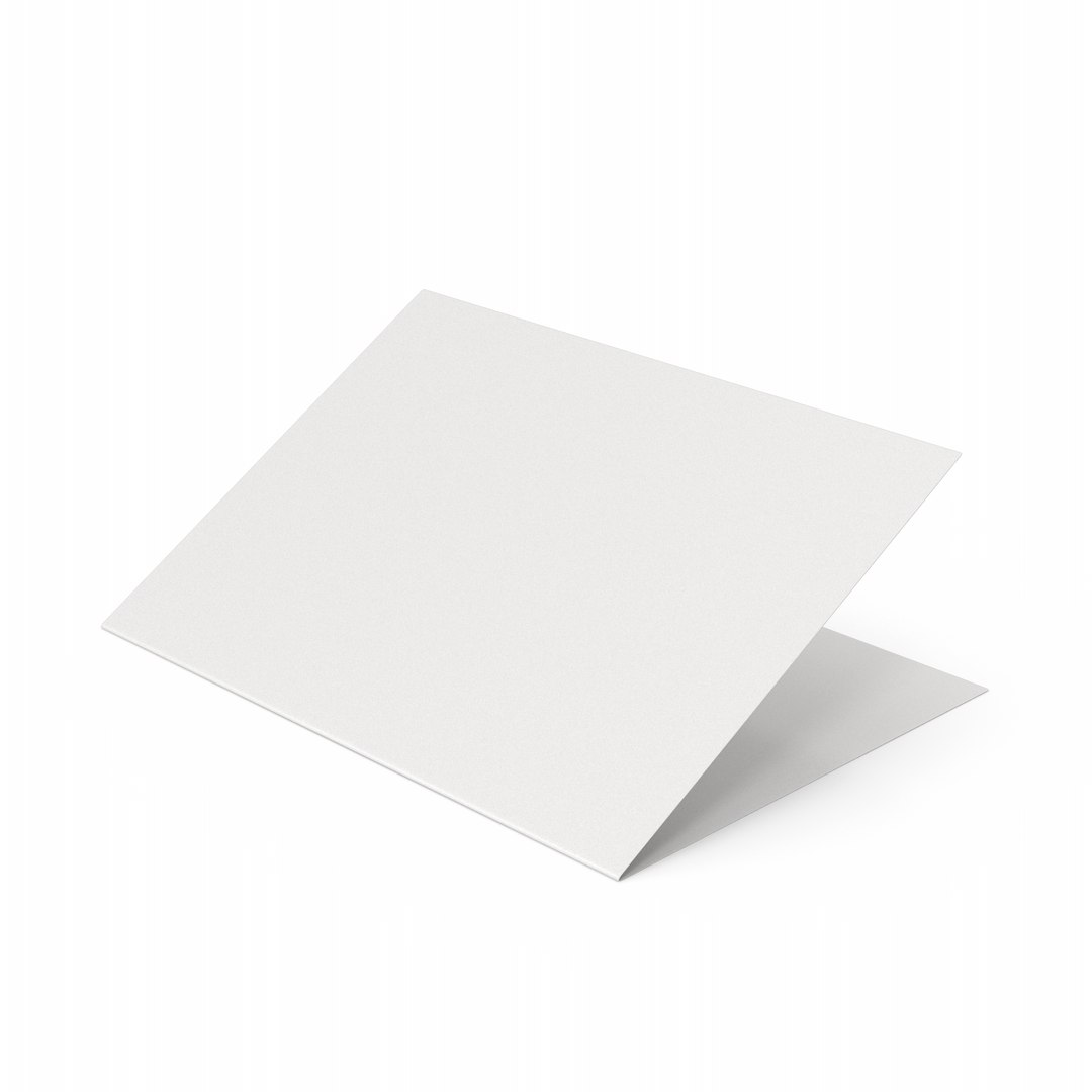 Greeting Card 3D Model - TurboSquid 2207520