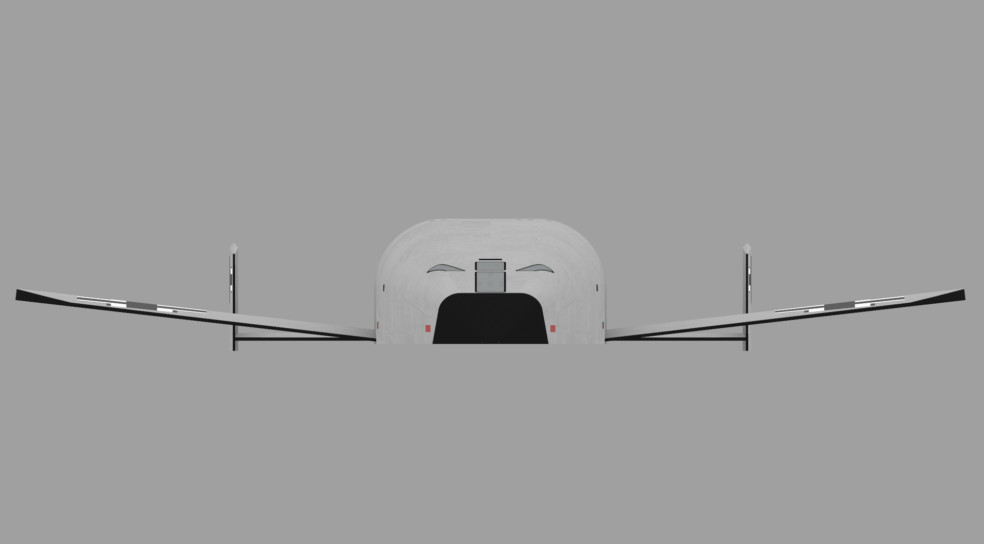 modèle 3D de Snger Bredt Silbervogel Silver Bird bombardier sous ...
