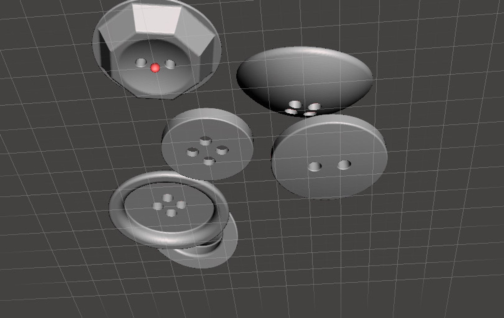 Buttons print model - TurboSquid 1194519