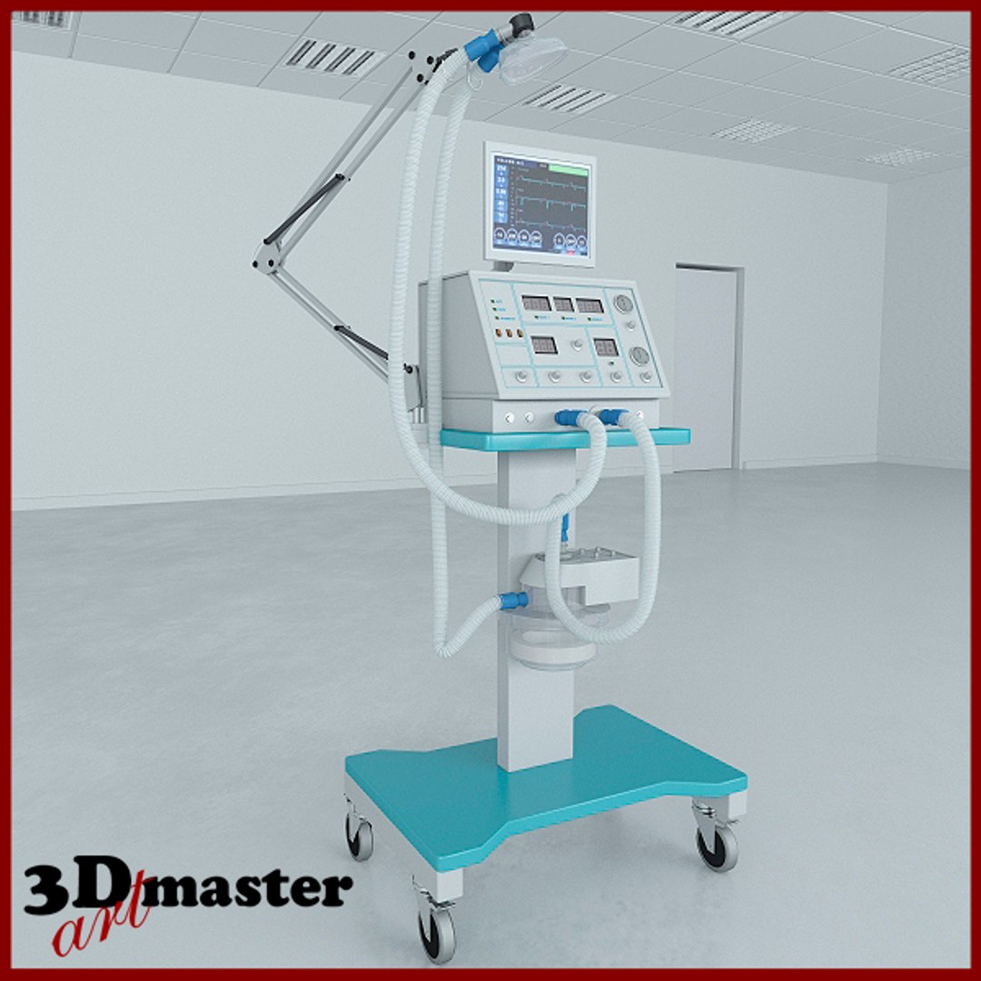 Ventilator Medical Equipment 3D - TurboSquid 1210370