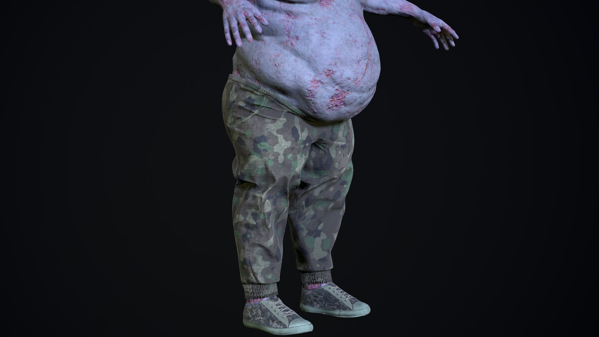 Mutant 01 Basic 3D Model - TurboSquid 2042878