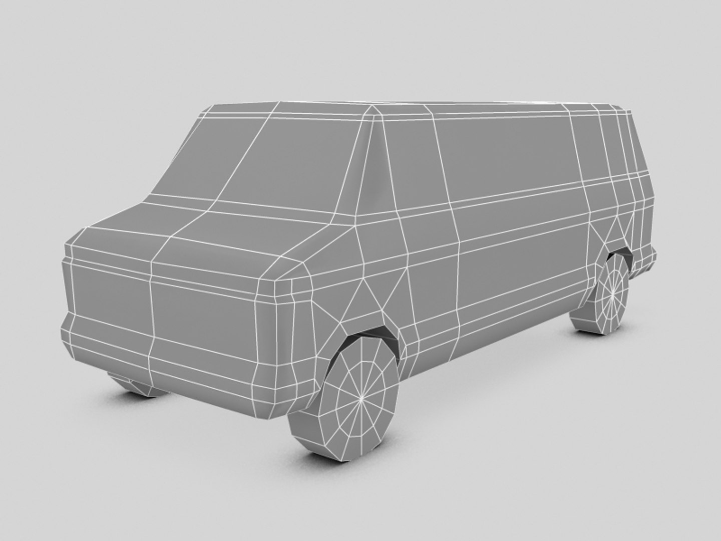 3d Model Of Van