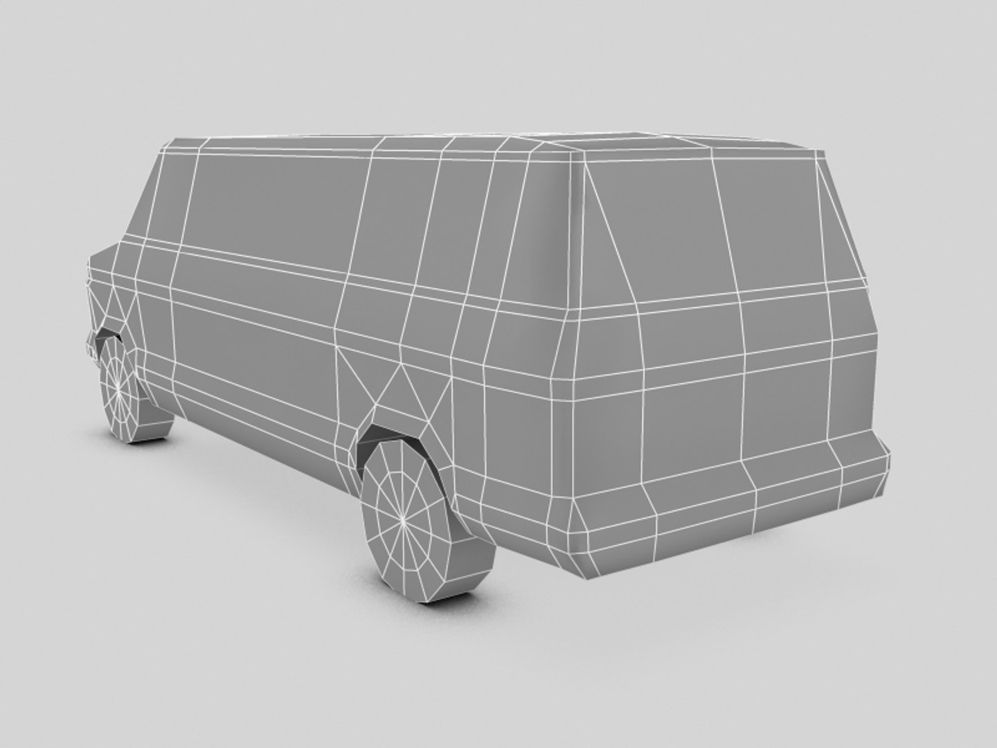 3d Model Of Van