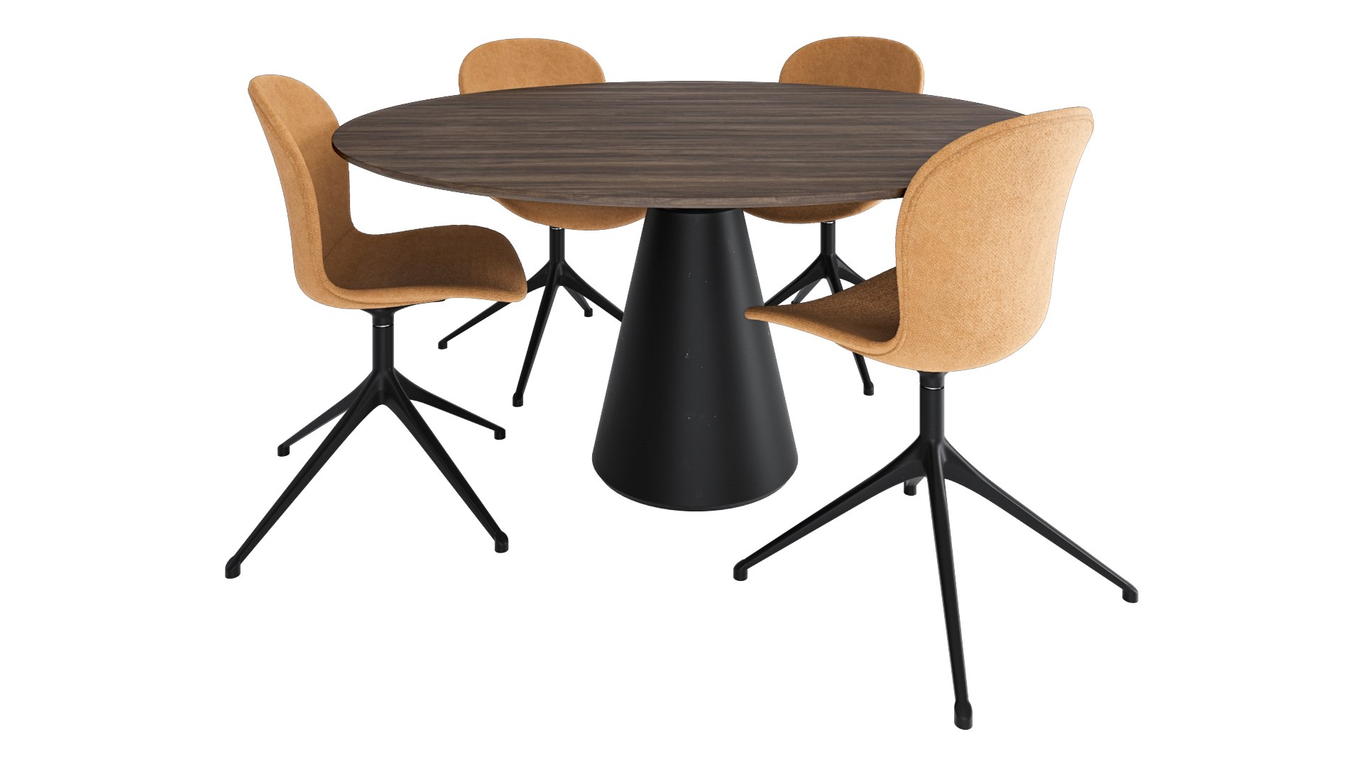 Madrid Dining Table And Adelaide Chair 3D Model - TurboSquid 2112222