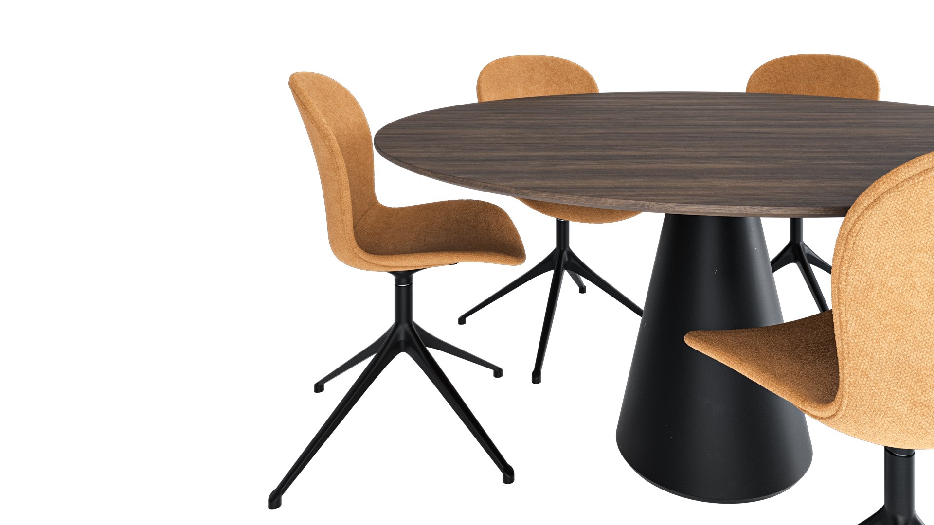 Madrid Dining Table And Adelaide Chair 3D Model - TurboSquid 2112222