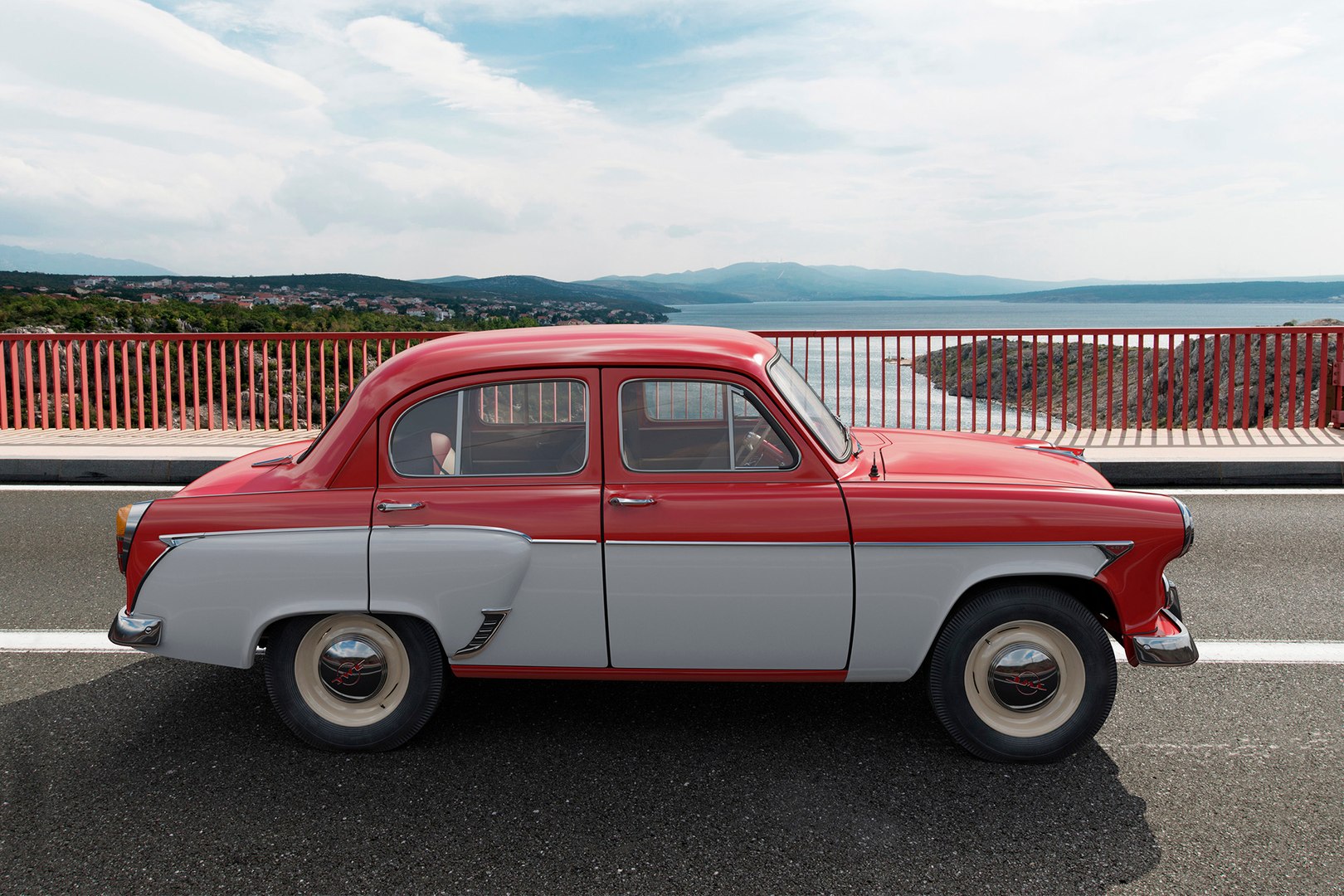 3D mzma moskvitch-407 1959 - TurboSquid 1580331