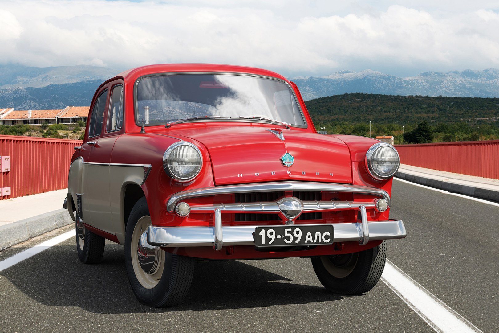 3D mzma moskvitch-407 1959 - TurboSquid 1580331
