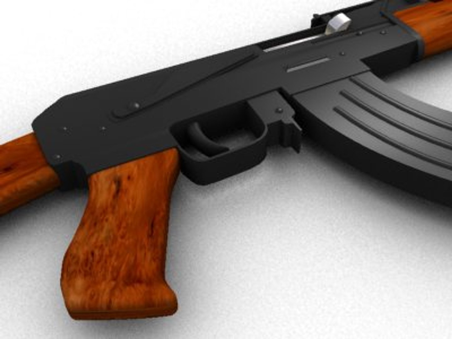 3d Model Ak 47 M70