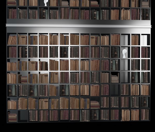 realistic bookshelf max