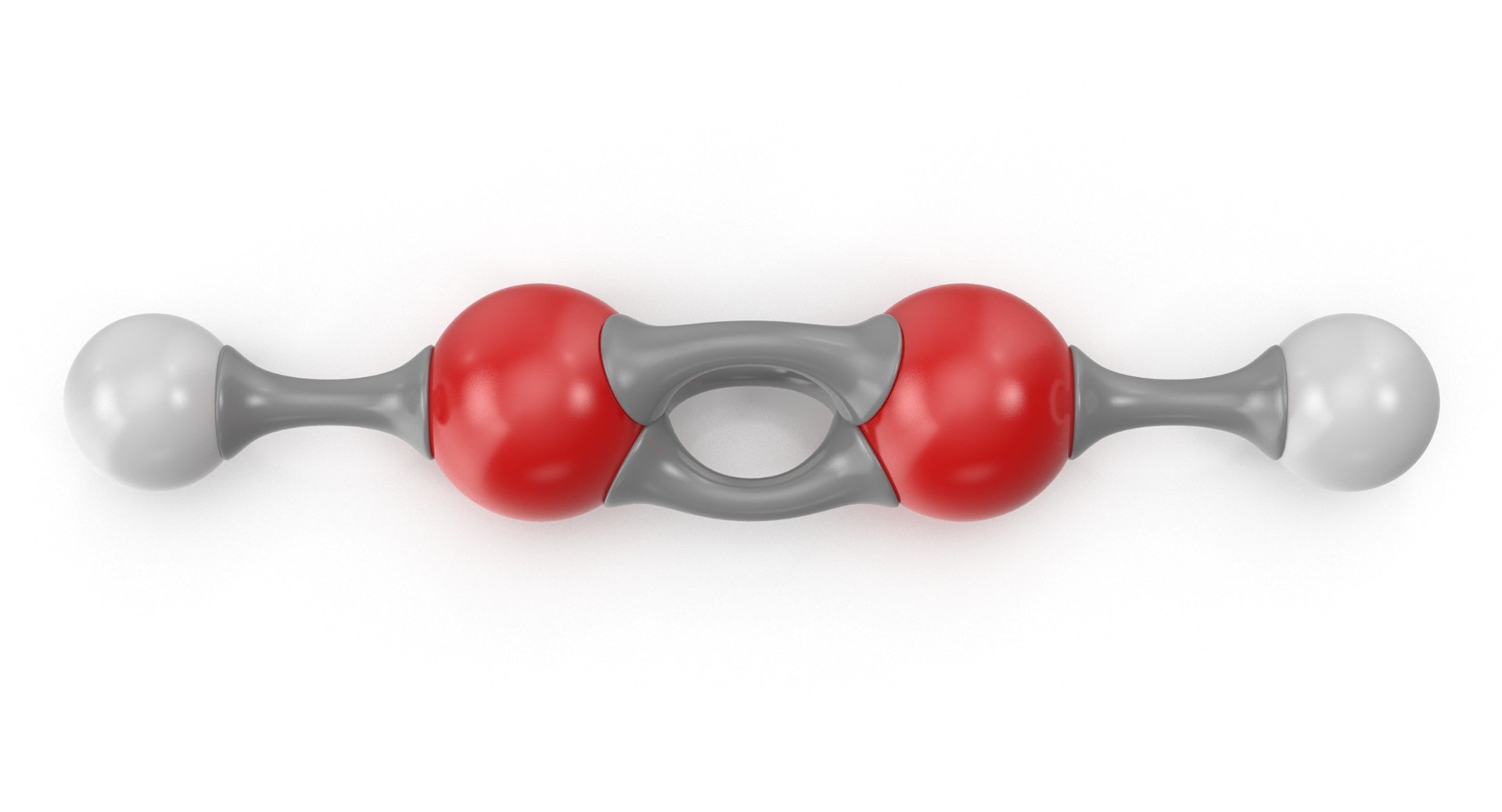 3D Acetylene Molecular - TurboSquid 1278513