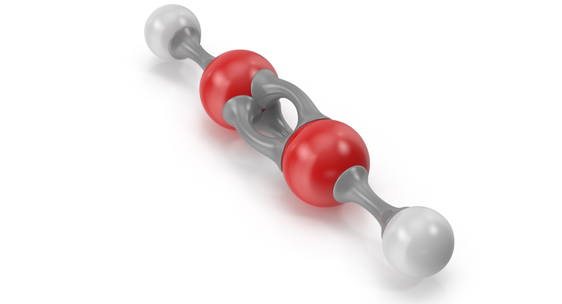 3D Acetylene Molecular - TurboSquid 1278513